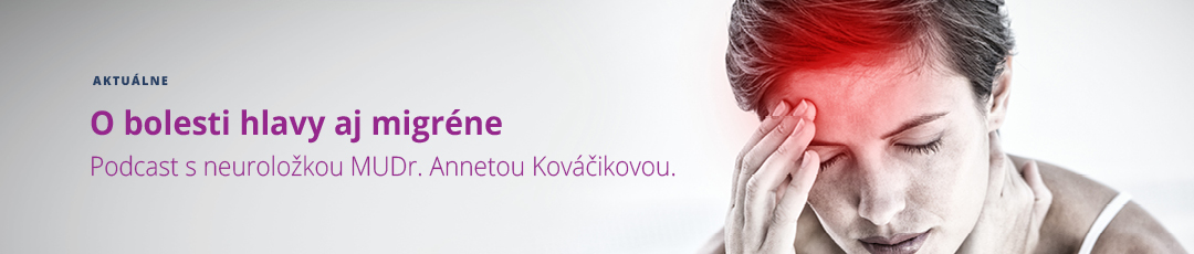 Rozhovor s G.Hurbanovou, zakladateľkou organizácie Migréna je choroba ...